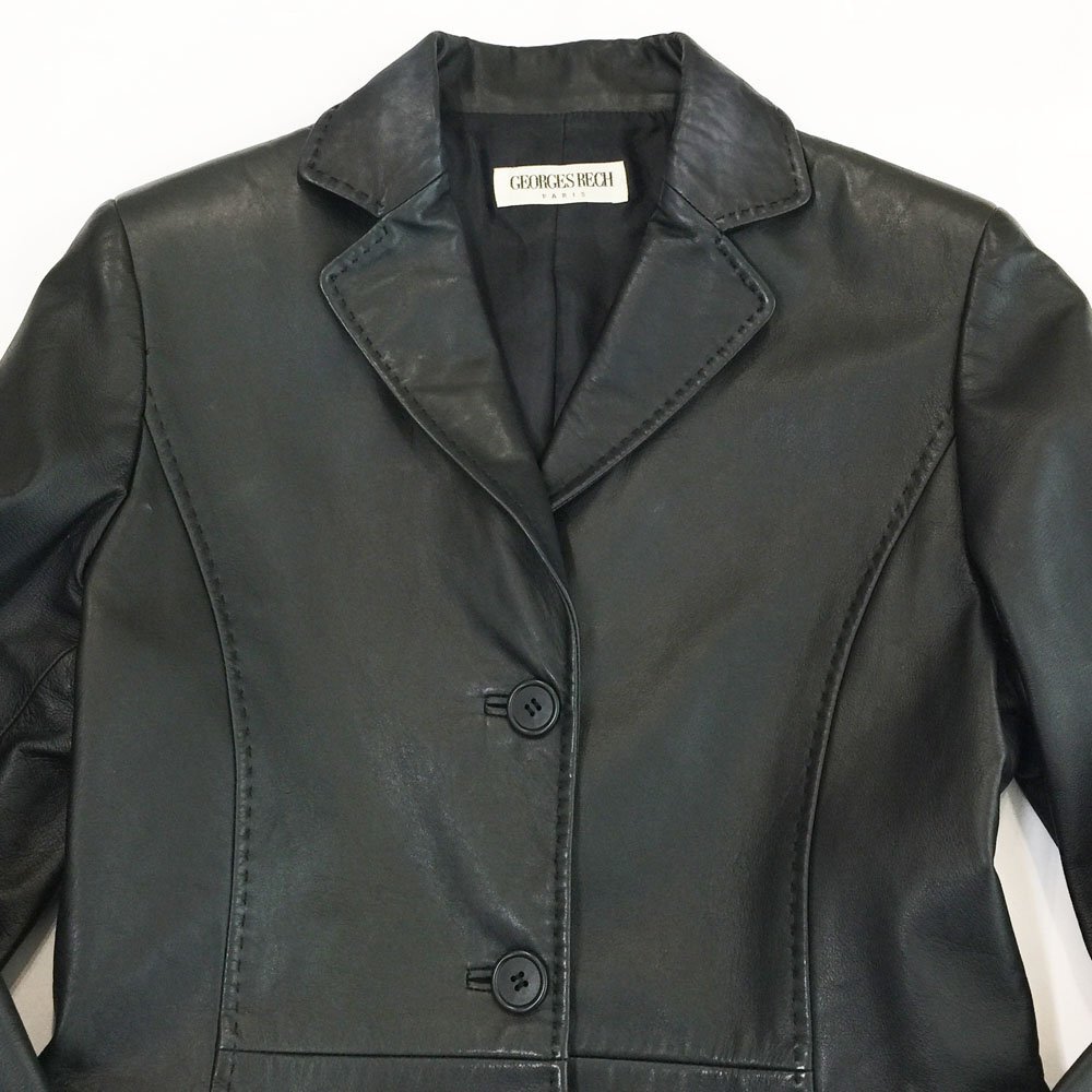 Yahoo!オークション - GEORGES RECH ジョルジュ レッシュ 長袖 ラムレ...