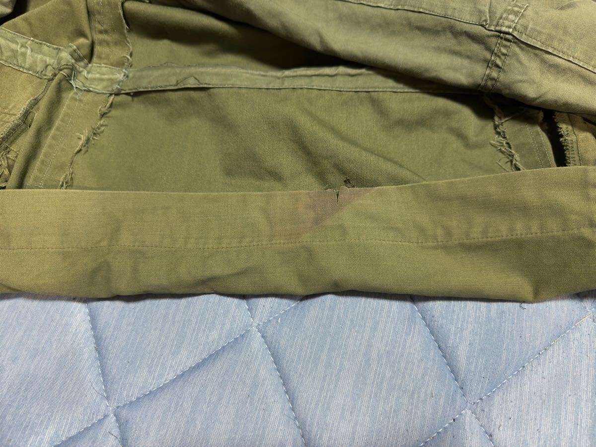 Yahoo!オークション - M65 フィールド ジャケット69年製 アルミジッパ...