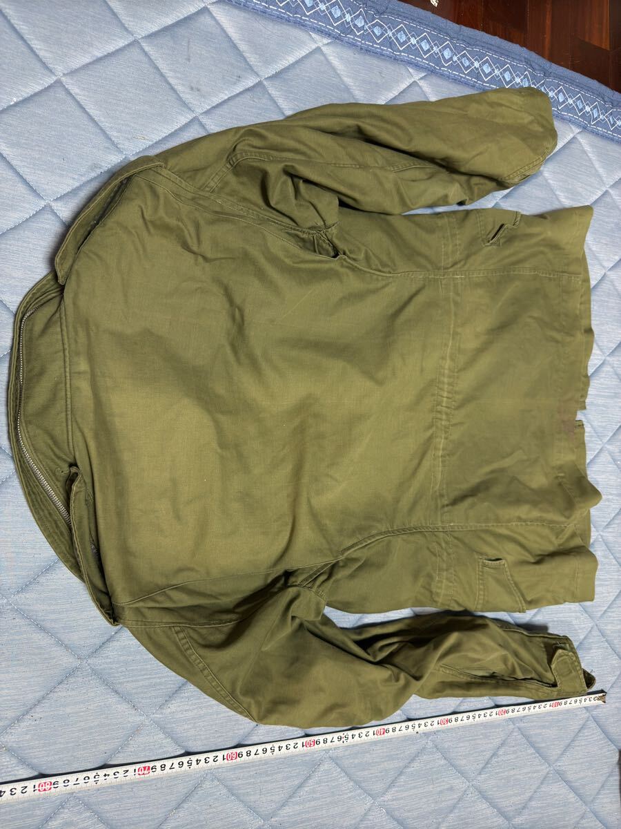 Yahoo!オークション - M65 フィールド ジャケット69年製 アルミジッパ...