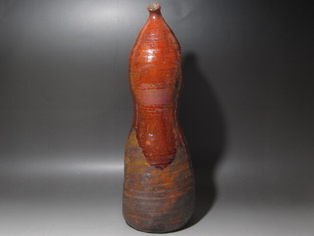 Yahoo!オークション - 8代大樋長左衛門 花入 表千家 十三代 即中斎 x97