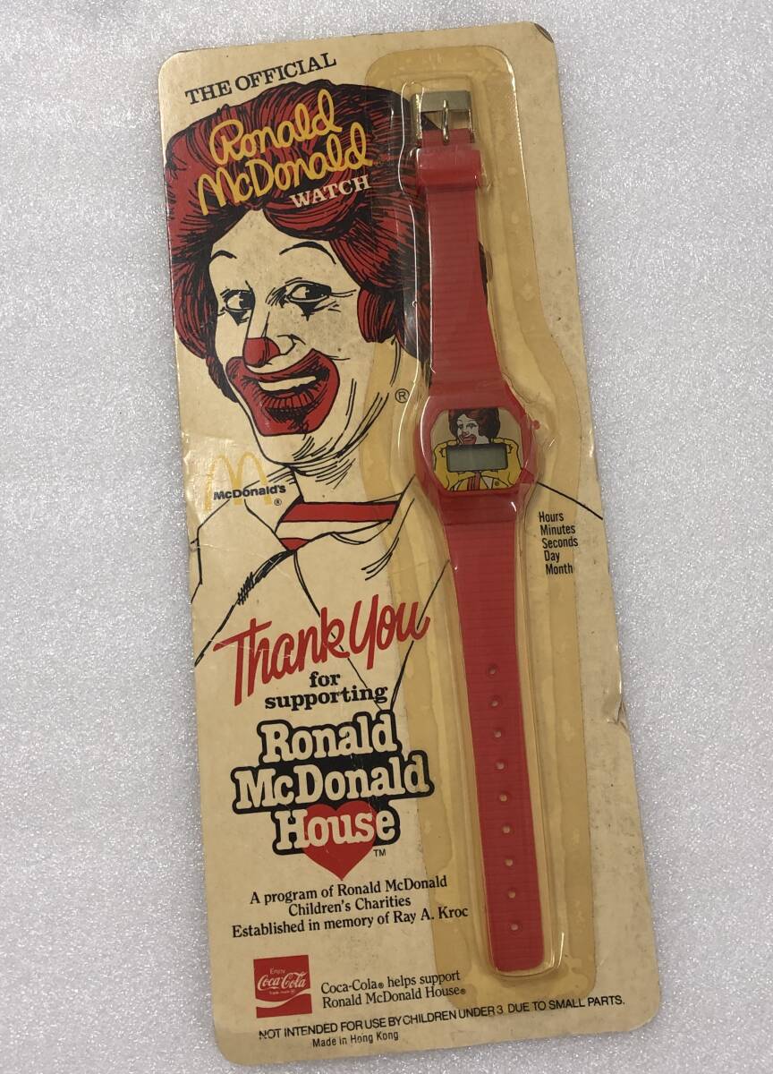 Yahoo!オークション - マクドナルド時計 H01-B-0345