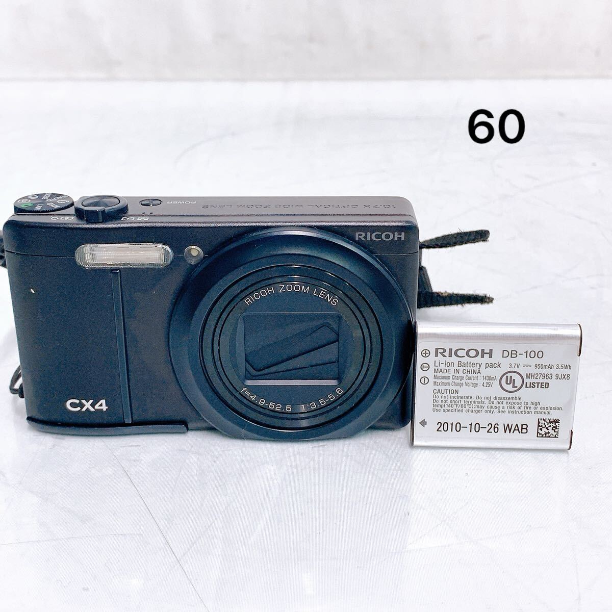 10SB065 RICOH CX4 リコー ブラック デジカメ デジタルカメラ カメラ 現状品 充電器が無い為動作未確認(リコー)｜売買されたオークション情報、yahooの商品情報をアーカイブ ...