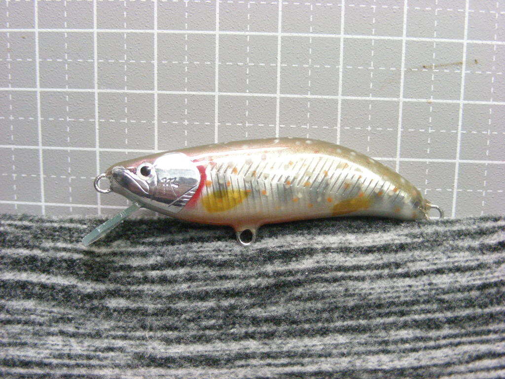 Yahoo!オークション - 118 イワナ 50s3.7g 阜鵜 ハンドメイドミノー