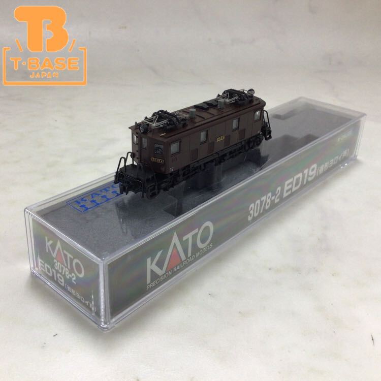 Yahoo!オークション - 1円〜 動作確認済み KATO Nゲージ 3078-2 ED19 ...