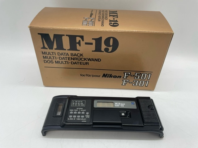 K2202 Nikon ニコン MF-19 F-301 F-501用 マルチデータバック カメラ用 周辺機器 箱付(その他)｜売買されたオークション情報、yahooの商品情報をアーカイブ公開 ...