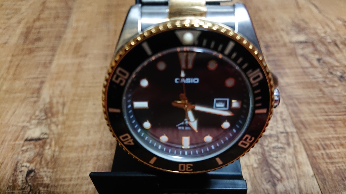 Yahoo!オークション - CASIO MDV-106G-1A