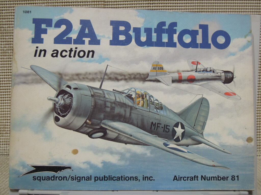 Yahoo!オークション - Squadron F2A Buffalo in action