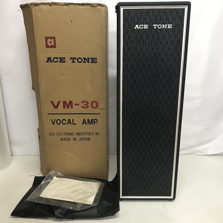 ACE TONE VM-30 マイクアンプ スピーカー ボーカル ギターアンプ 楽器機材 昭和レトロ エーストーン パワードスピーカー(パワードスピーカー)｜売買されたオークション情報 ...