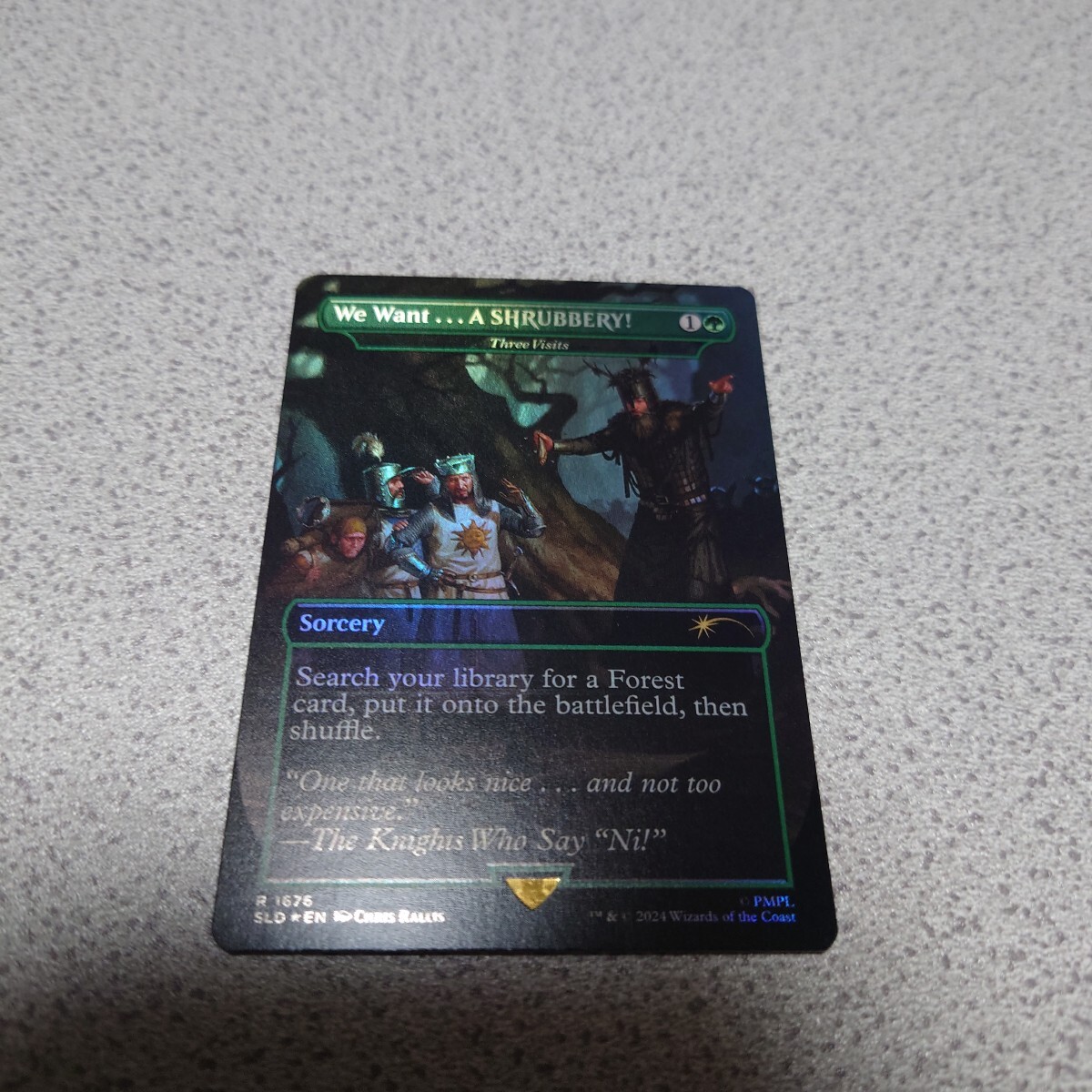 Yahoo!オークション - MTG SLD 三顧の礼 We Want...A SHRUBBERY 英語fo...