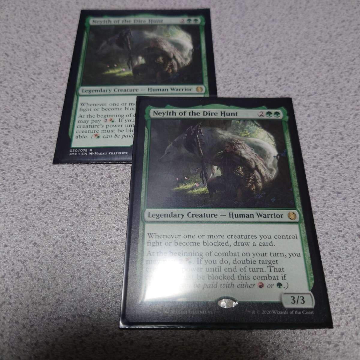 Yahoo!オークション - MTG JMP Neyith of the Dire Hunt 英語 二枚セッ...