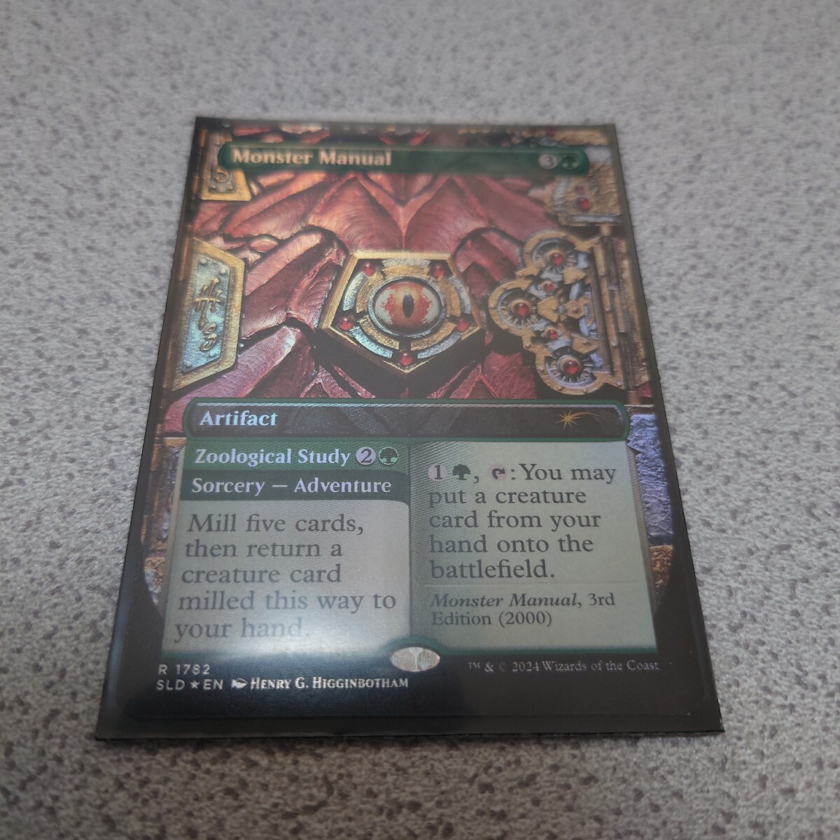 Yahoo!オークション - MTG SLD モンスター・マニュアル 英語foil 一枚 ...