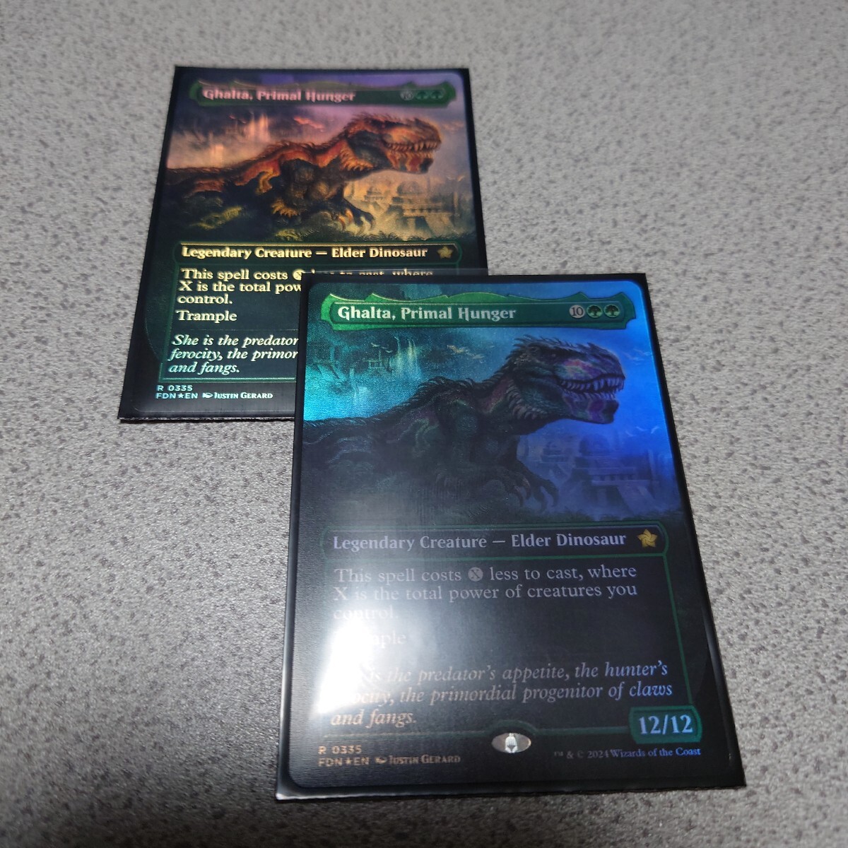 Yahoo!オークション - MTG FDN 原初の飢え ガルタ 英語foil 二枚セット...