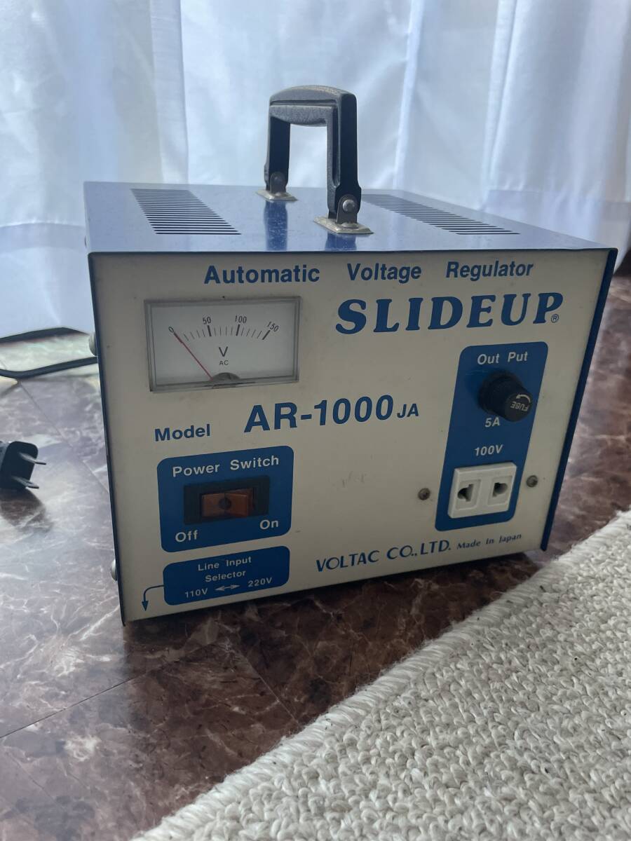 Yahoo!オークション - 自動電圧安定器 AVR VOLTAC 100V（スタビライザ...