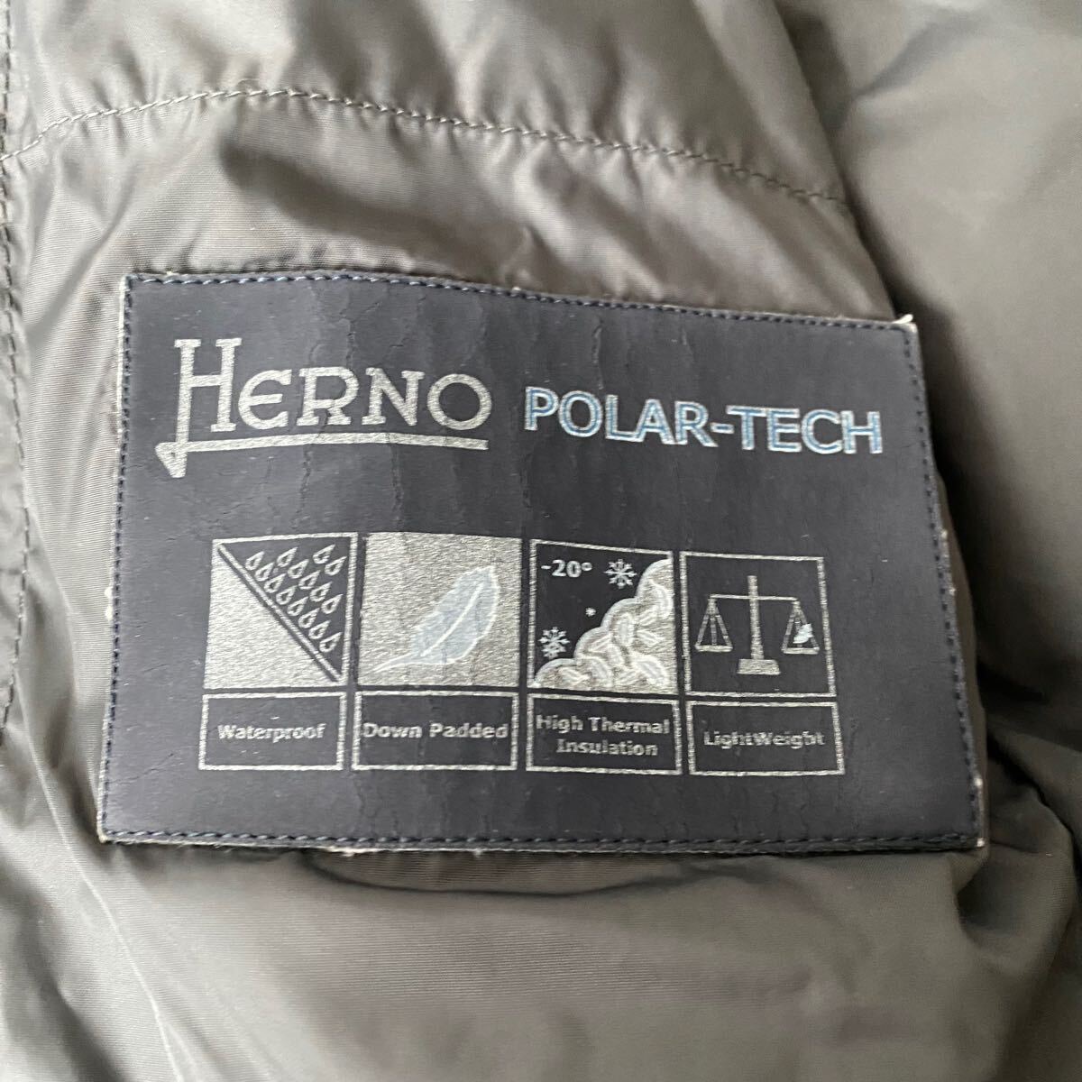 Yahoo!オークション - HERNO ヘルノ ダウンジャケット ダウン80% POLAR...