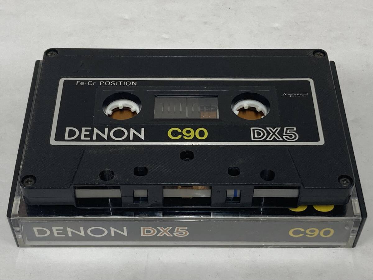 Yahoo!オークション - シ547 DENON カセットテープ Fe-Cr POSITION DX...