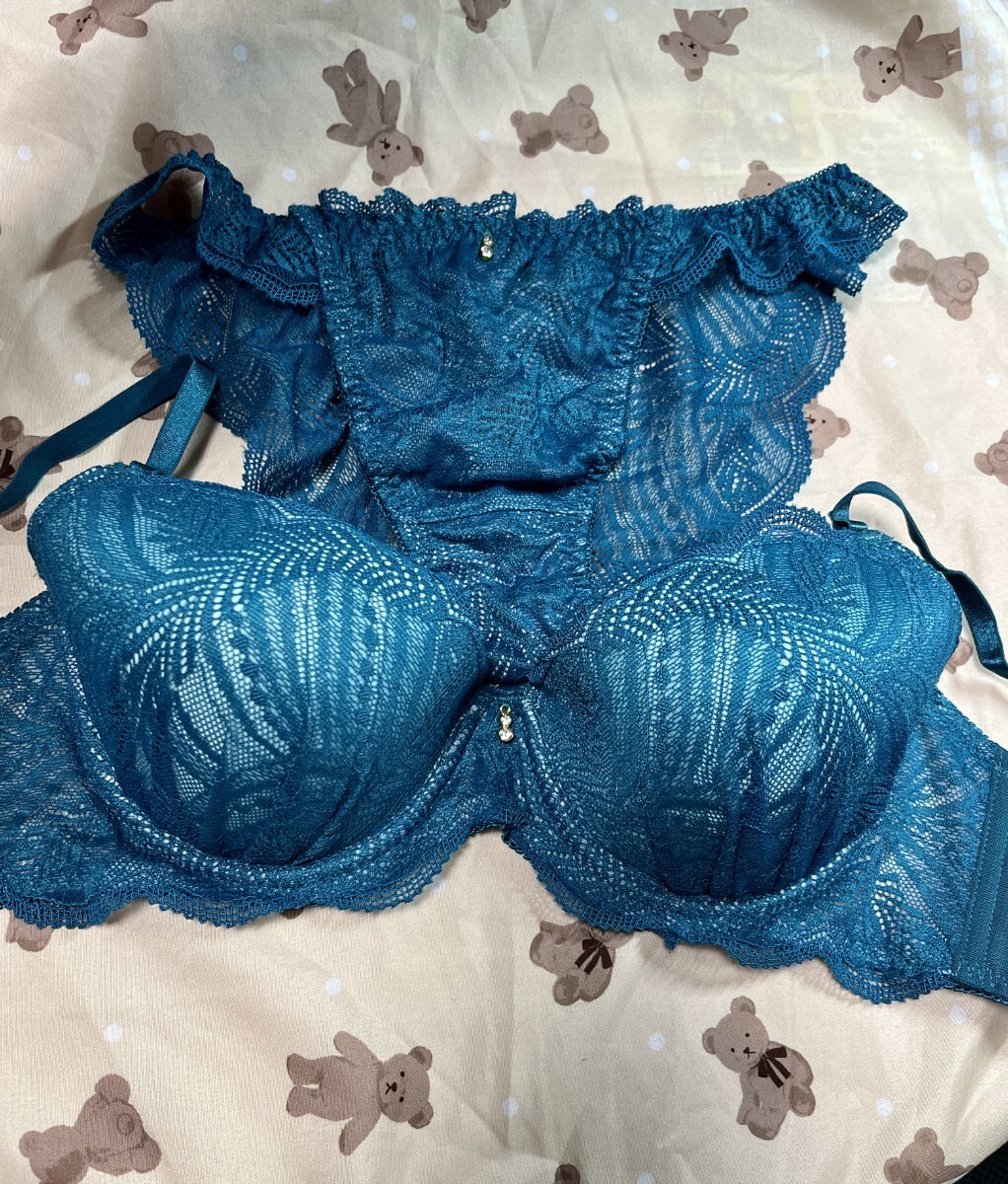 Yahoo!オークション - Ecup/ブラジャーショーツセット レディースイン...