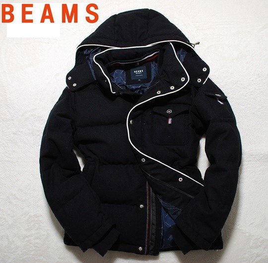 Yahoo!オークション - M58 ダウンフェザー BEAMSビームスハートフード...