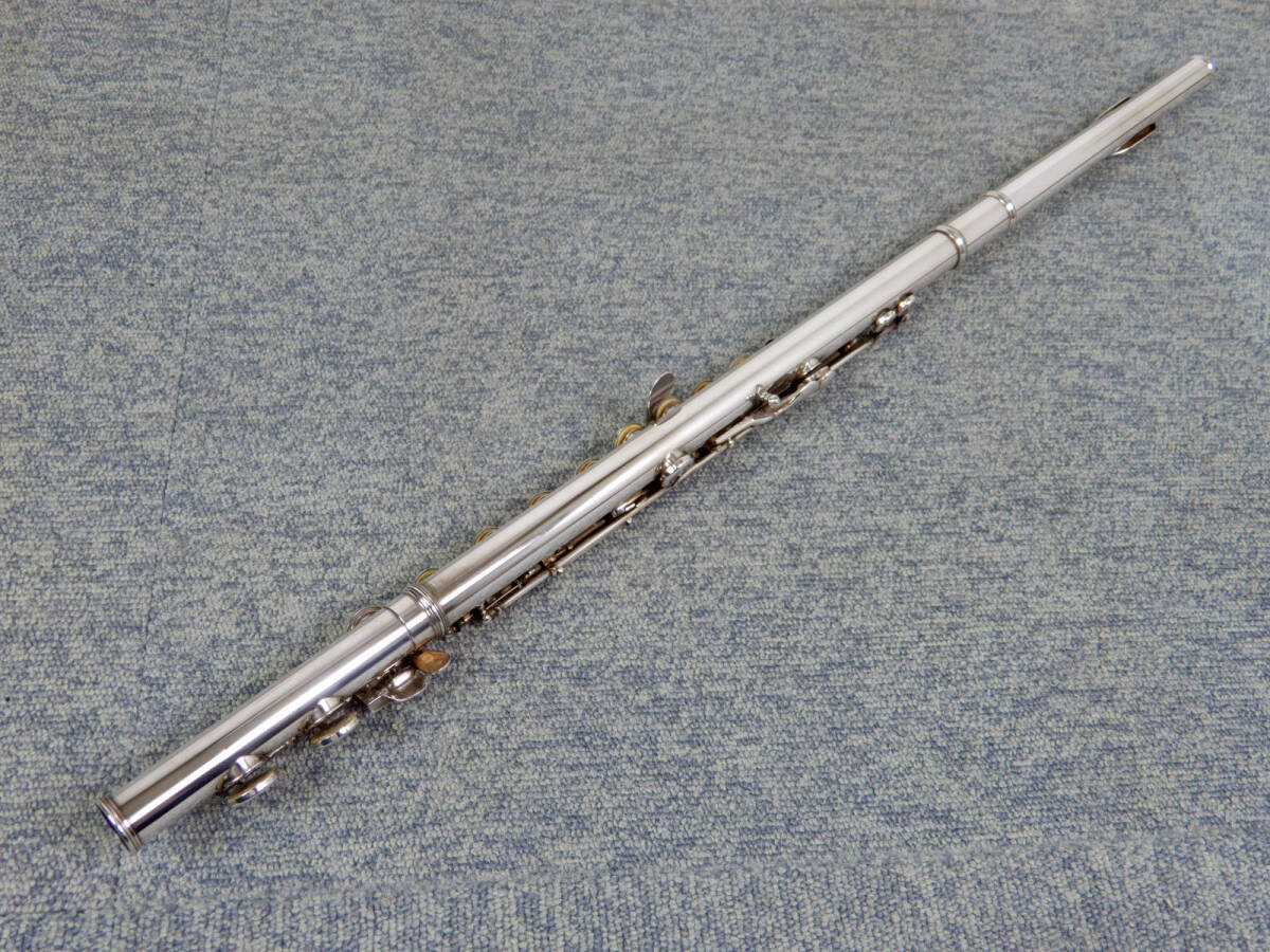 Yahoo!オークション - YAMAHA ヤマハ フルート 総銀製 YFL-611 ハード...
