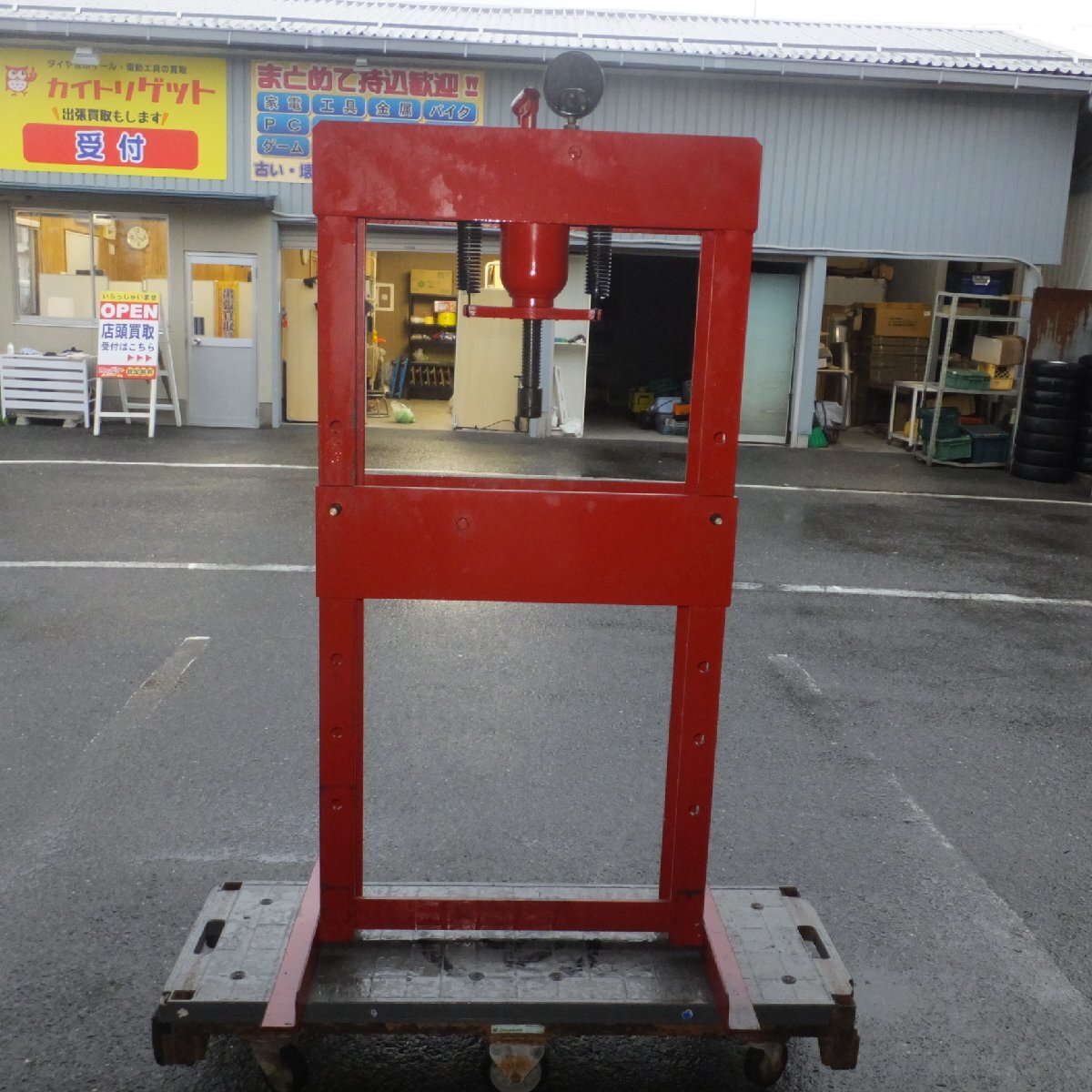 Yahoo!オークション - 岐阜発 日産アルティア NISSALCO 油圧プレス OIL...