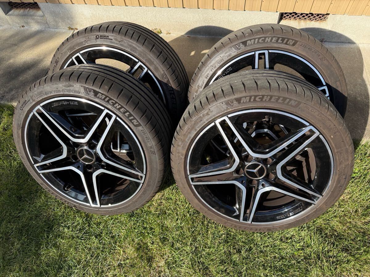 Yahoo!オークション - AMG A35純正 8J+40 ミシュラン PS4 Pilot Sport4...