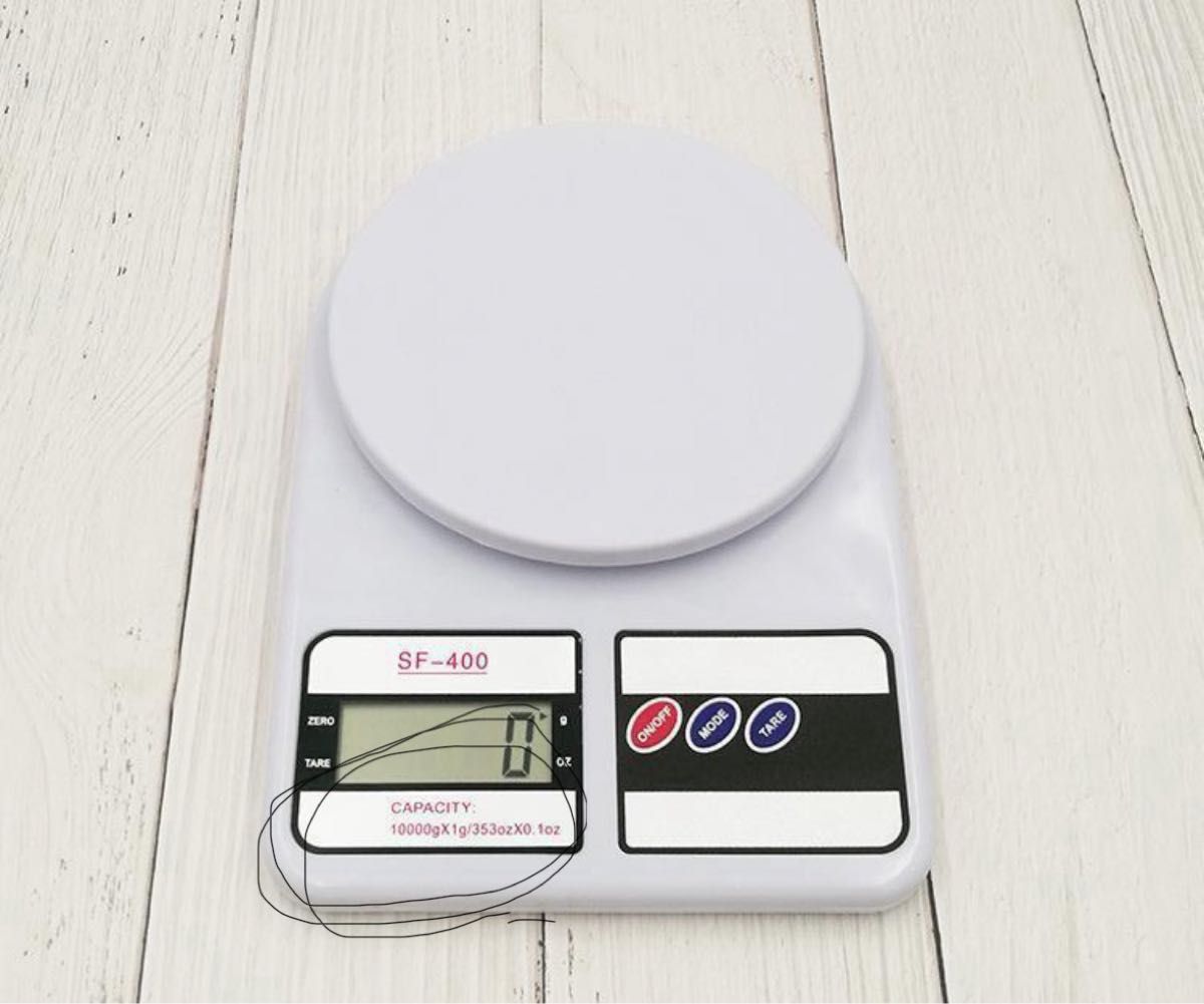 Yahoo!オークション - デジタルスケール 電子秤 はかり 1g～10kg ホワ...