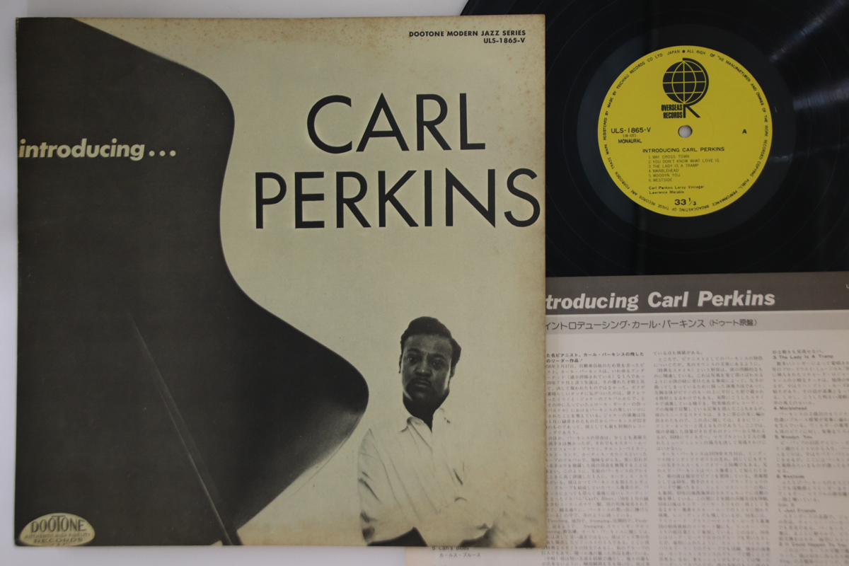 Yahoo!オークション - LP Carl Perkins Introducing... ULS1865V OVERS...