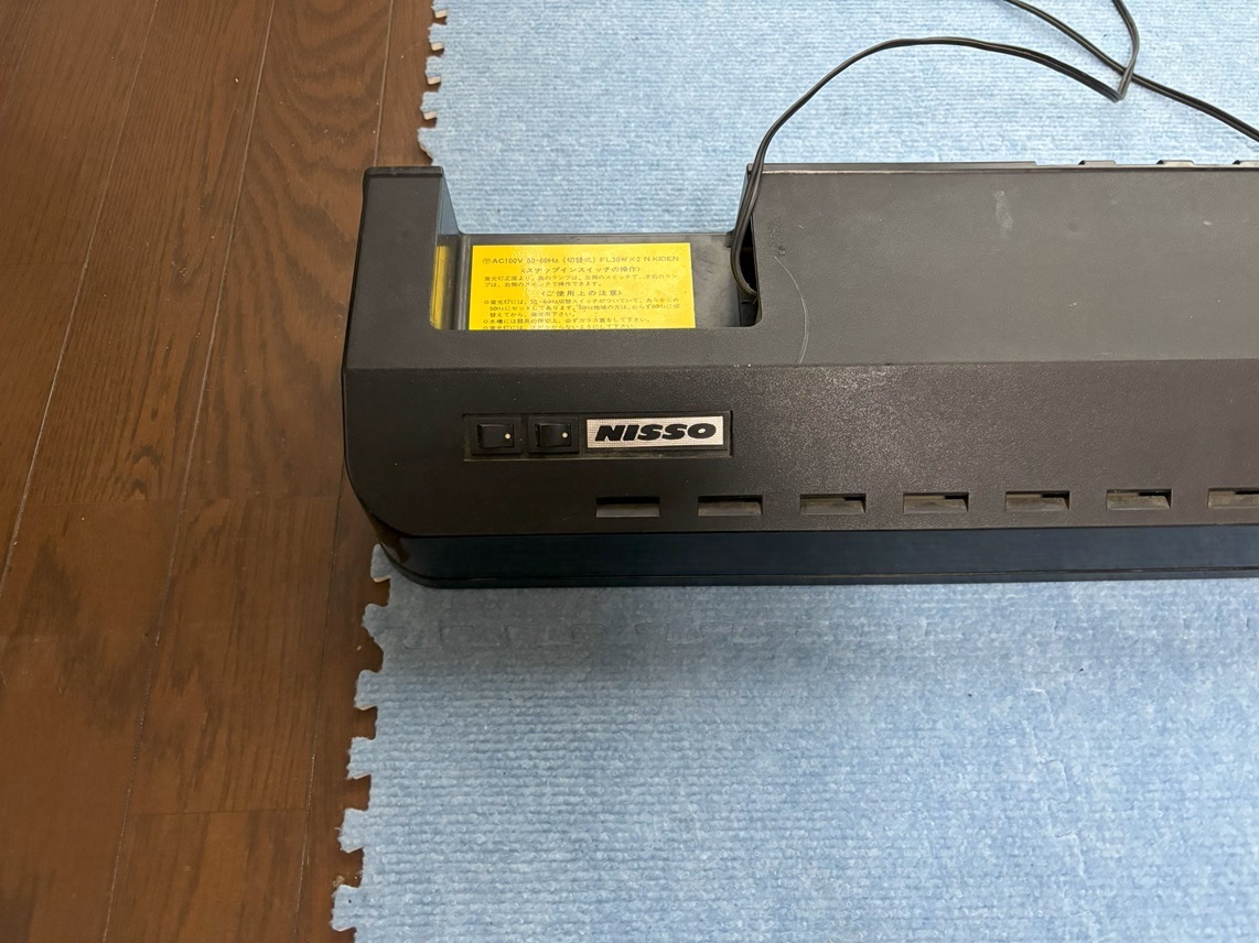 Yahoo!オークション - ニッソー製 NISSO 90㎝ ダブル 水槽照明 スティ...