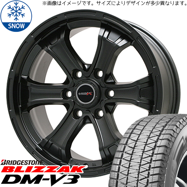 ランクル250 300 純正ナット対応 265/65R18 スタッドレスタイヤホイール BRIDGESTONE DMV3 & BIGWAY B MUD K(スタッドレスタイヤ)｜売買された ...