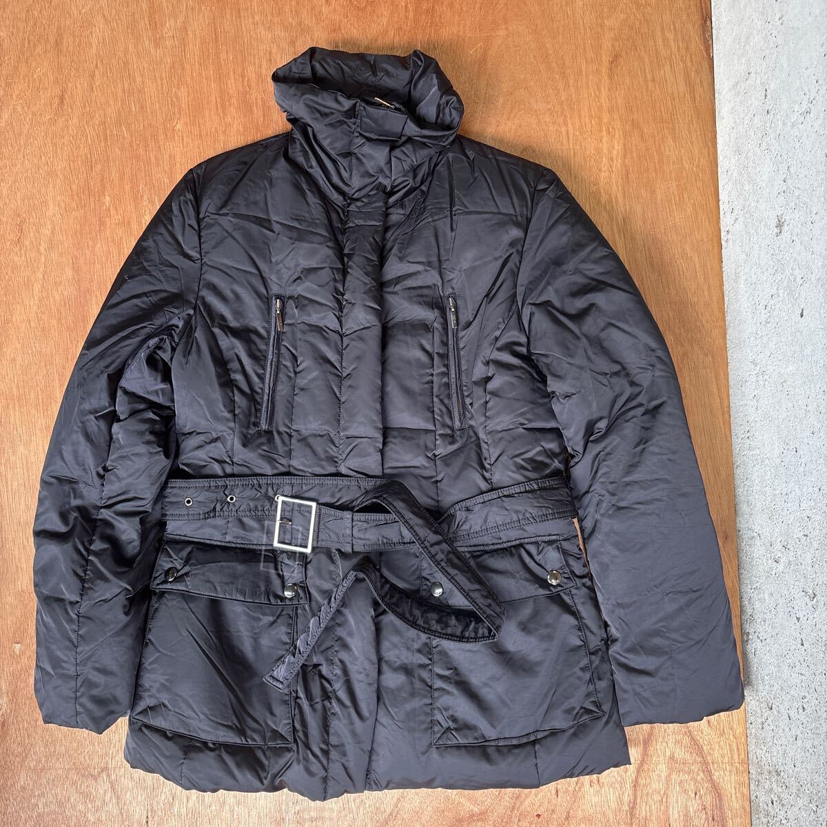 Yahoo!オークション - iCB ダウンジャケット ブラック サイズ44相当