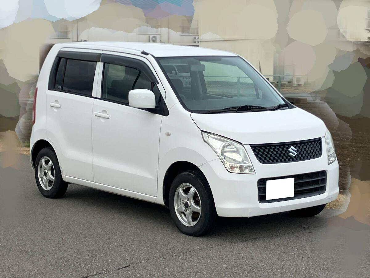 Yahoo!オークション - ワゴンR FX MH23S 希少 4WD 5MT マニュアル 雪の...