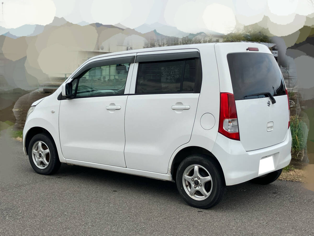 Yahoo!オークション - ワゴンR FX MH23S 希少 4WD 5MT マニュアル 雪の...