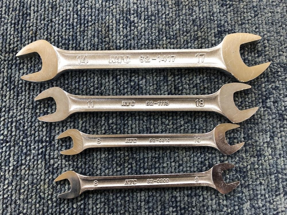 Yahoo!オークション - 005 おすすめ商品 KTC 両口スパナ 4本セット S2-...