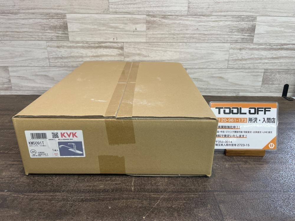 Yahoo!オークション - 009 未使用品 KVK 台付シングル13 KM5091T