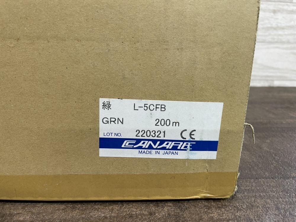 Yahoo!オークション - 009 未使用品 CANARE カナレ 同軸ケーブル L-5CF...