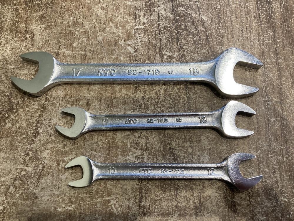 Yahoo!オークション - 021 おすすめ商品 KTC スパナ3本セット S2-1719 ...