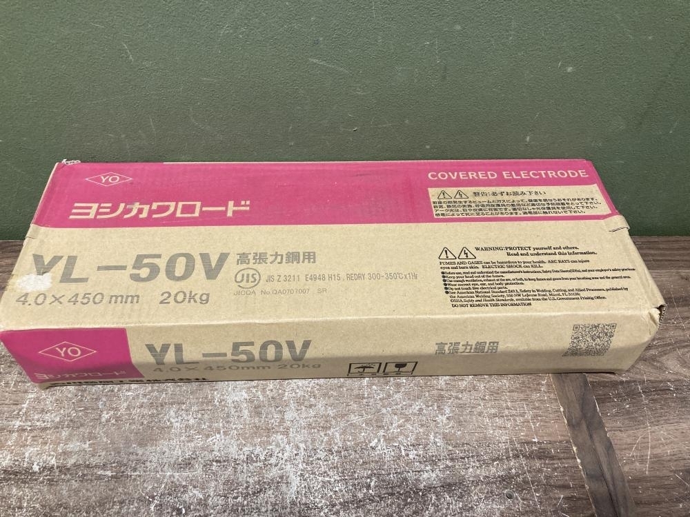 Yahoo!オークション - 021 未使用品 ヨシカワロード 溶接棒 YL-50V 4.0...