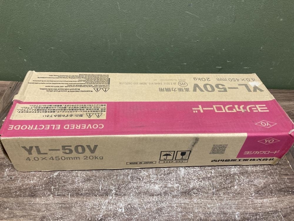 Yahoo!オークション - 021 未使用品 ヨシカワロード 溶接棒 YL-50V 4.0...