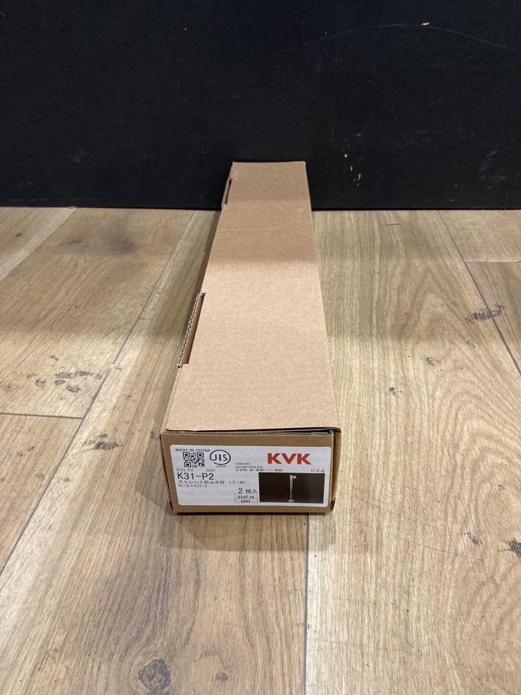 Yahoo!オークション - 018 未使用品・即決価格 KVK ストレート形止水栓...