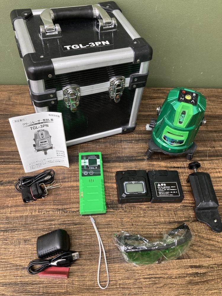 Yahoo!オークション - 022 ジャンク品 TAKAGI 高儀 グリーンレーザー墨...