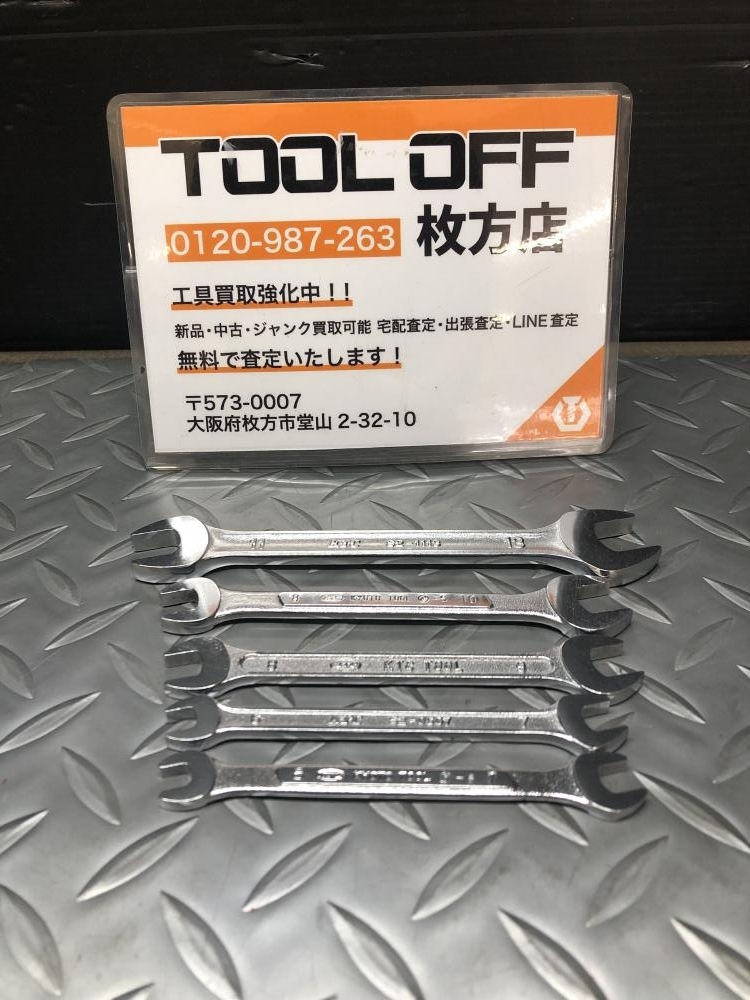 Yahoo!オークション - 014 おすすめ商品 京都機械工具 KTC 両口スパナ...