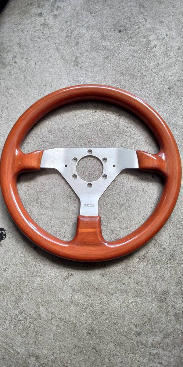 Yahoo!オークション - ウッドステアリング ヴェローチェ momo 35パイ ...