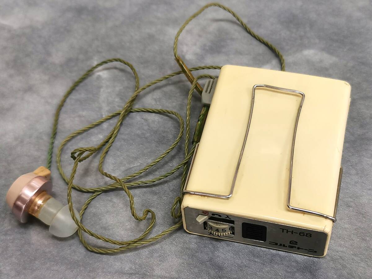 Yahoo!オークション - ポケット型補聴器 コルチトーン TH-68