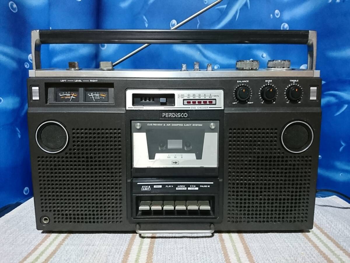 HITACHI 日立 ラジカセ PERDiSCO TRK-8050 長期保管品 現状渡し(ラジカセ)｜売買されたオークション情報、yahooの商品情報をアーカイブ公開 - オークファン ...