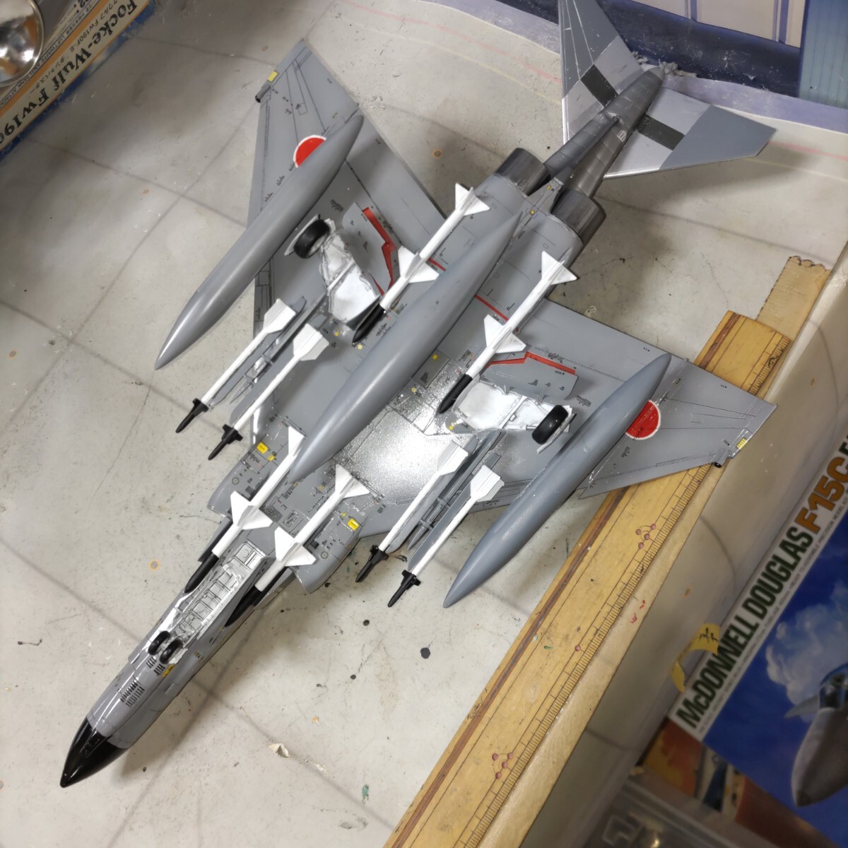 Yahoo!オークション - 1/48 航空自衛隊 F4EJファントムⅡ完成品