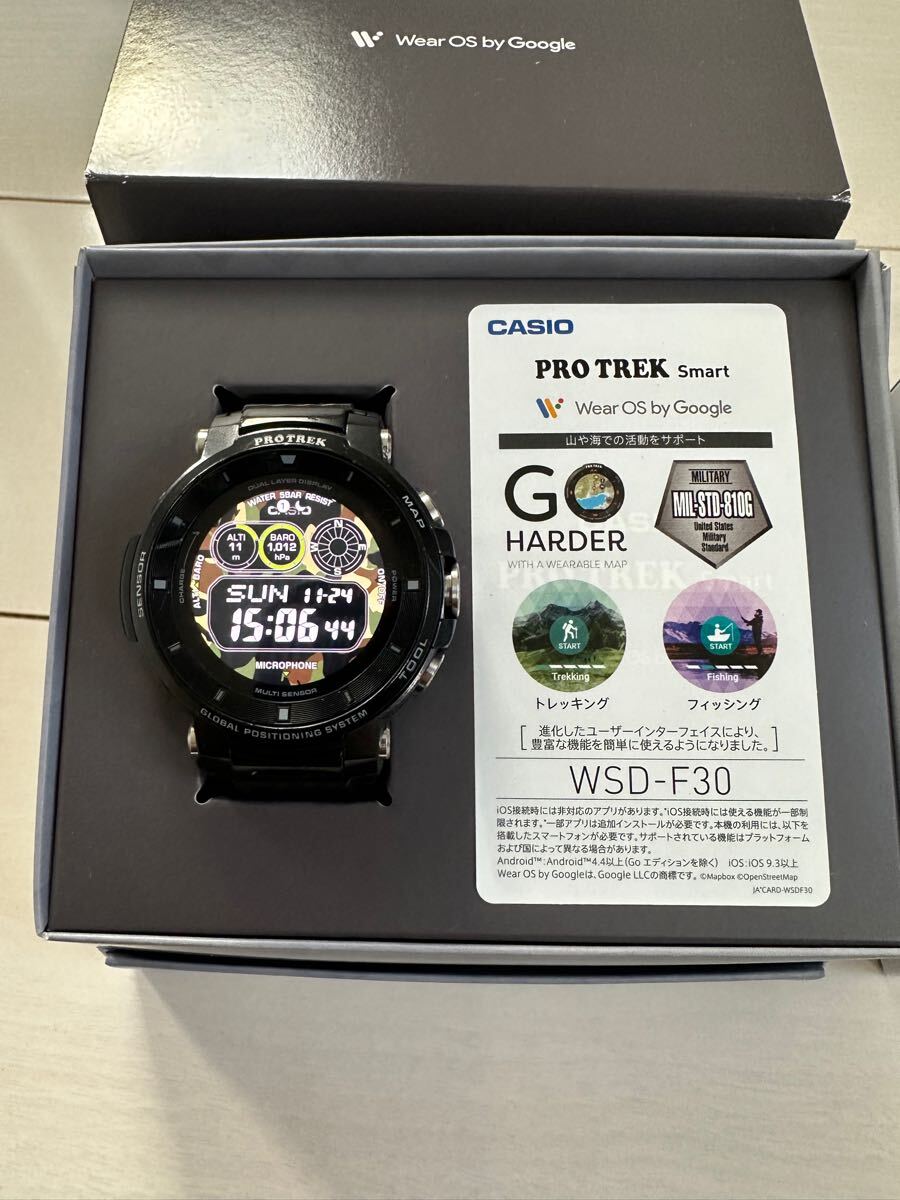 Yahoo!オークション - CASIO PRO TREK smart WSD-F30