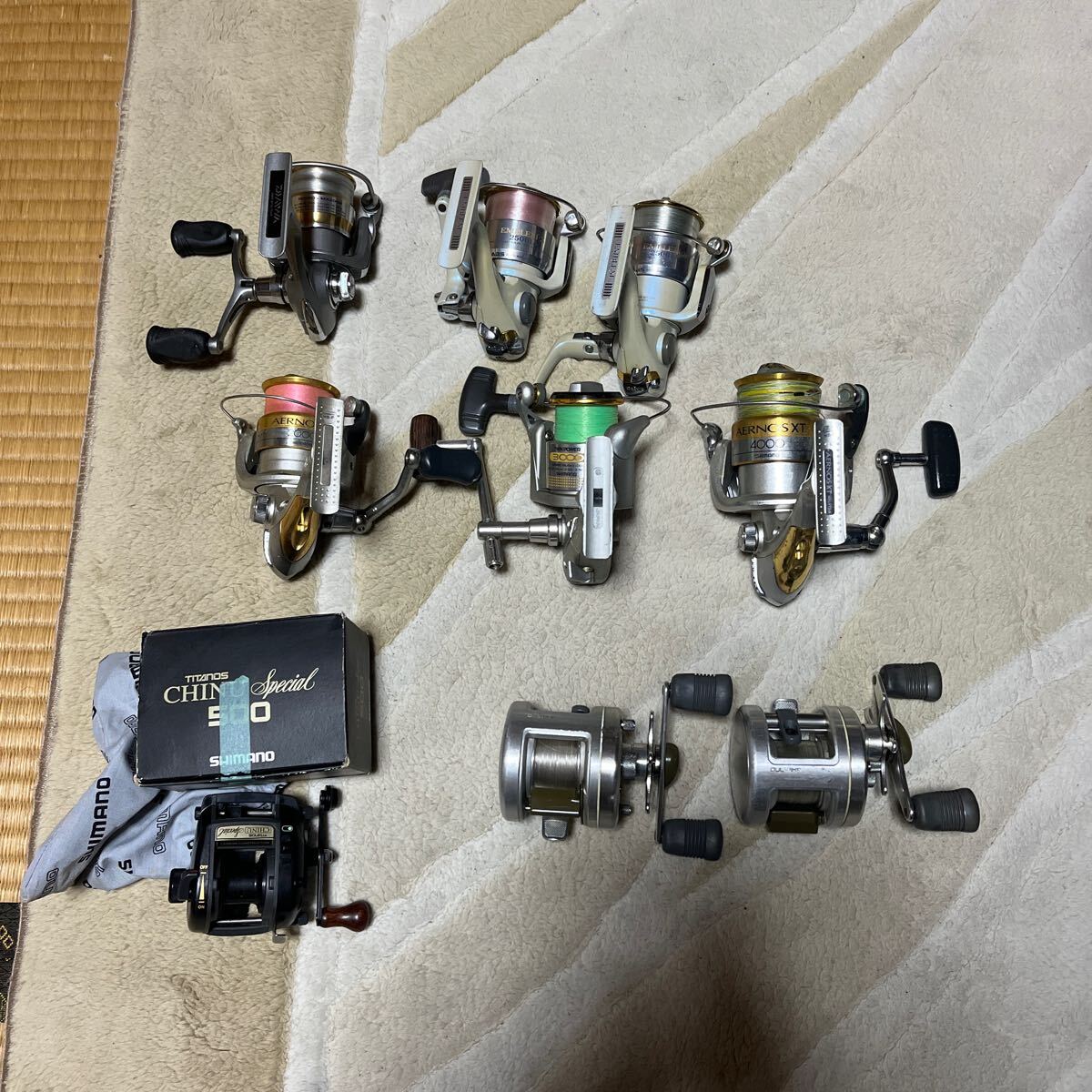 リールまとめて ジャンク ダイワエンブレム シマノツインパワー AERNOS TITANOS 他(スピニングリール)｜売買されたオークション情報、yahooの商品情報をアーカイブ公開 ...