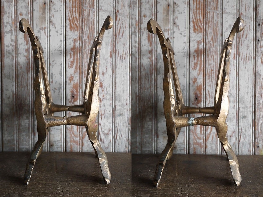 Yahoo!オークション - アンティーク ハープモチーフ マガジンラック [a...