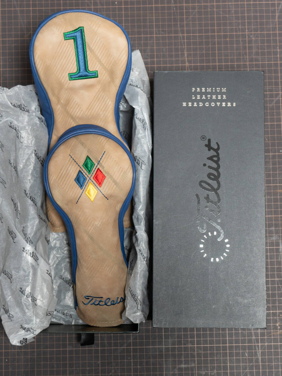 Yahoo!オークション - タイトリスト 限定 本革 ヘッドカバー 1W FW 2個...