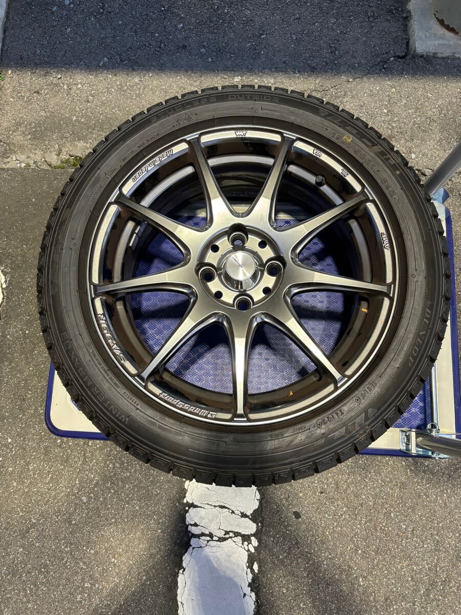 Yahoo!オークション - WEDS sports SA-99R 16inch + スタッドレス（ダ...