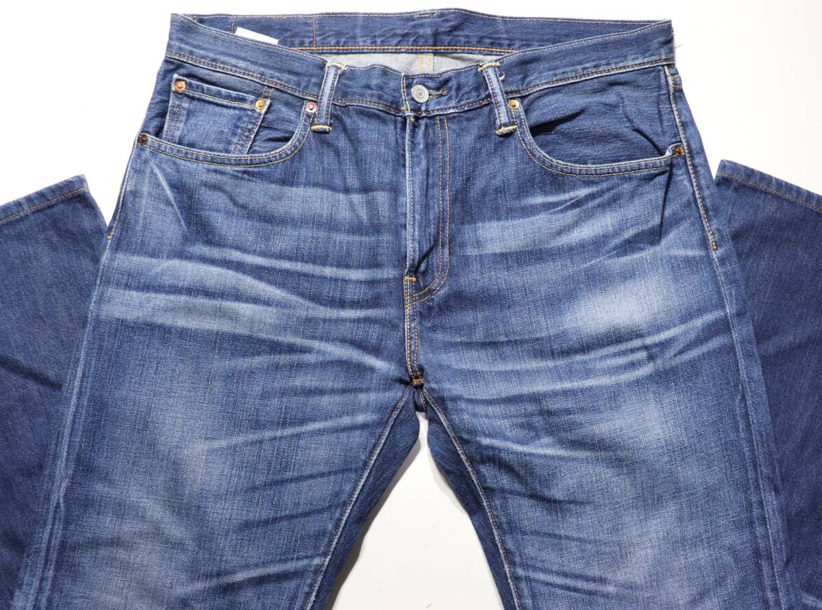 Yahoo!オークション - ♂ Levi’s 502 ローライズ 濃紺USEDヒゲ落ち加工 ...
